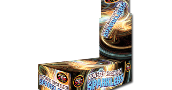 Monster Crackling Sparklers 14 Inch